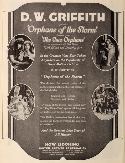 Silent Chicago: Two Orphans, Three Studios, Four Films (Remakes and the ...