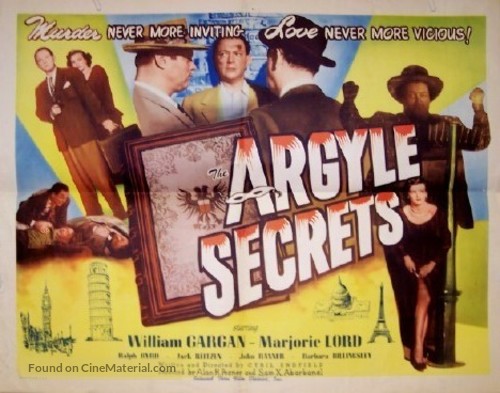 Film Noir Review: The Argyle Secrets (1948) | Classic Movie Hub Blog