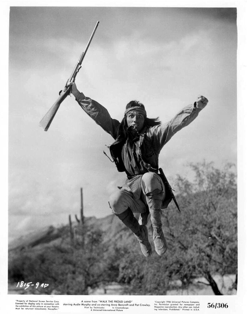 Western RoundUp: Walk the Proud Land (1956) | Classic Movie Hub Blog